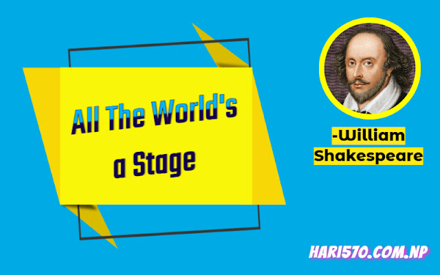 All The World s A Stage Exercise Questions Answers Class 11 English All The World s A Stage Exercise Questions Answers Class 11 English